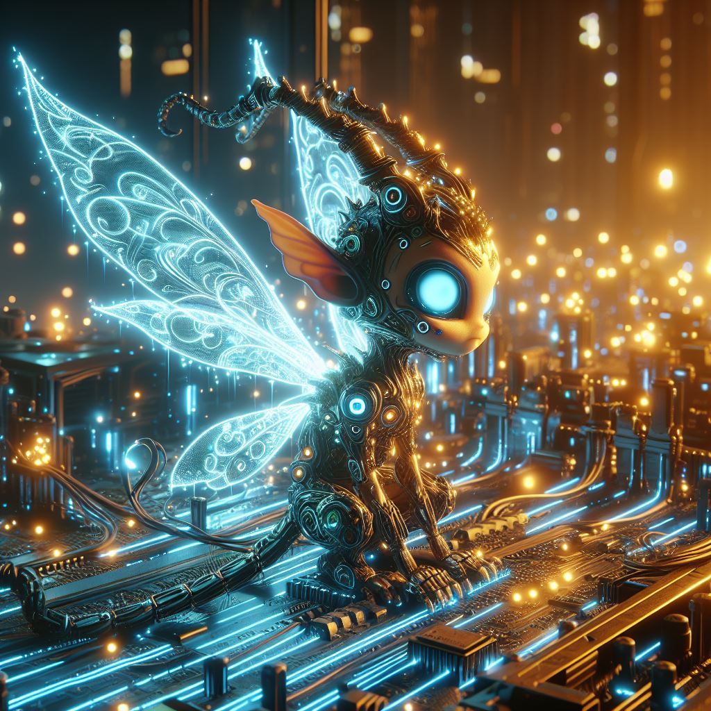 Machine Elf - AI Generated Artwork - NightCafe Creator