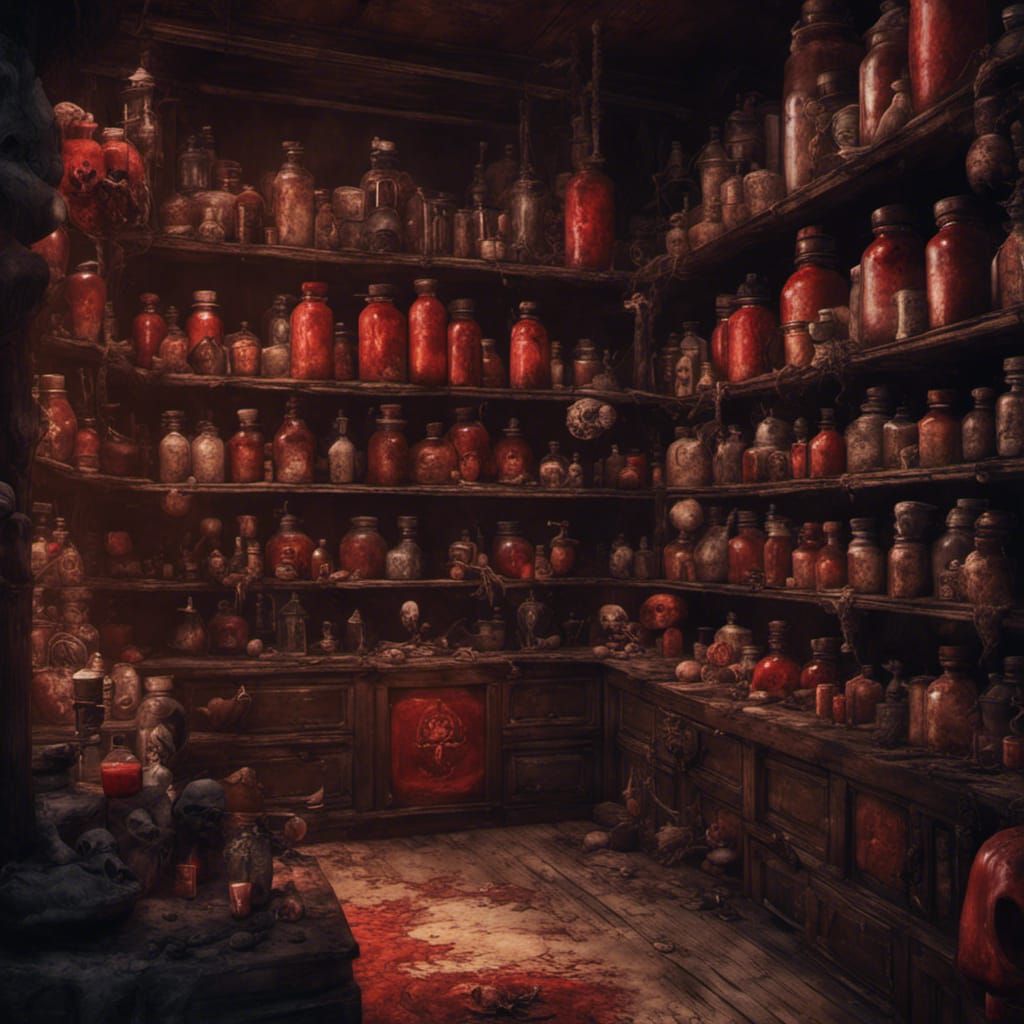 Apothecary - AI Generated Artwork - NightCafe Creator