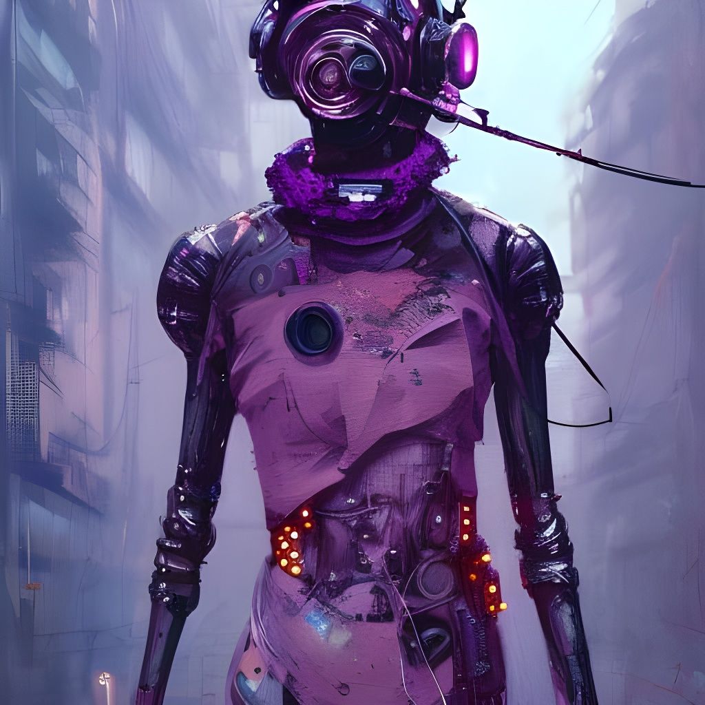 Fallout Cyberpunk - Violent-Violet - AI Generated Artwork - NightCafe ...