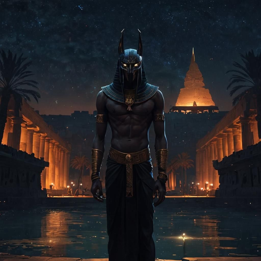 Anubis II - AI Generated Artwork - NightCafe Creator