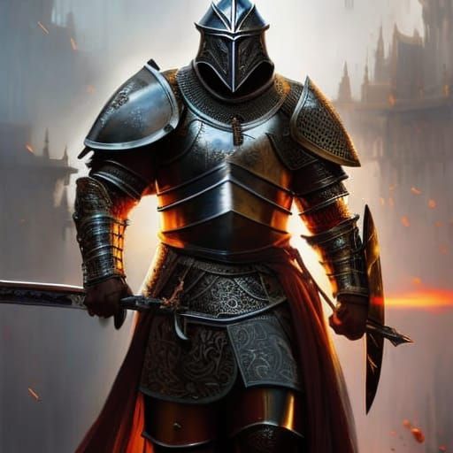 Knight - AI Generated Artwork - NightCafe Creator