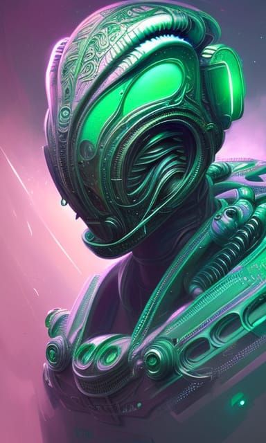 Alien - AI Generated Artwork - NightCafe Creator