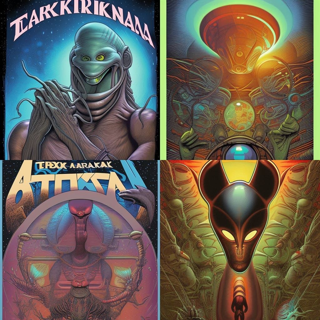 Arkansas alien in Texarkana - AI Generated Artwork - NightCafe Creator