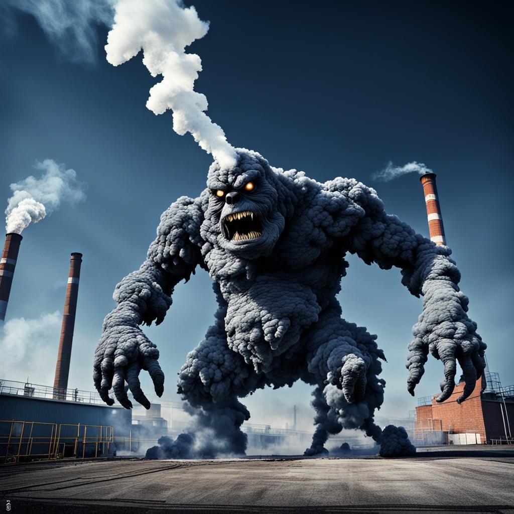 Smoke monster 2 - AI Generated Artwork - NightCafe Creator