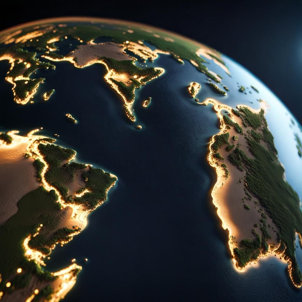 Earth - AI Generated Artwork - NightCafe Creator