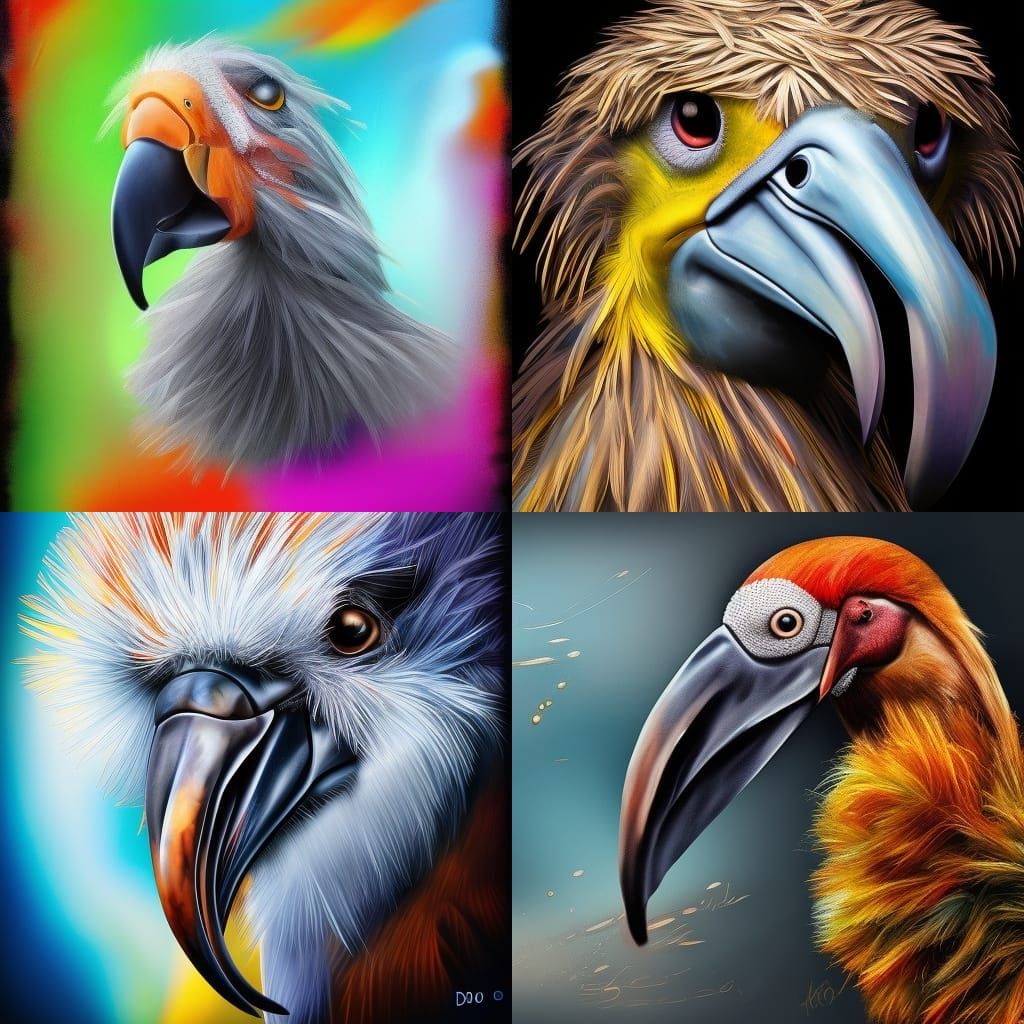 realistic dodo bird - AI Generated Artwork - NightCafe Creator