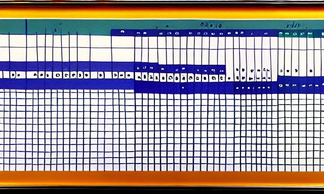 Excel Spreadsheet, by David Milton, Retro, gouache detailed painting ...