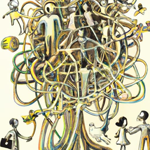 human spaghetti 000864 - AI Generated Artwork - NightCafe Creator