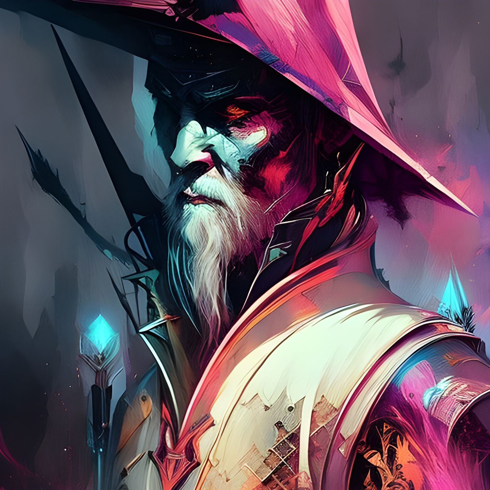 .warlock wizard. - AI Generated Artwork - NightCafe Creator