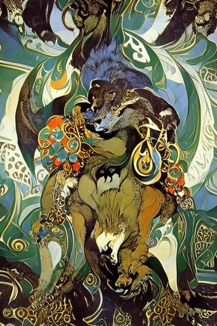 Fenrir M4 - AI Generated Artwork - NightCafe Creator