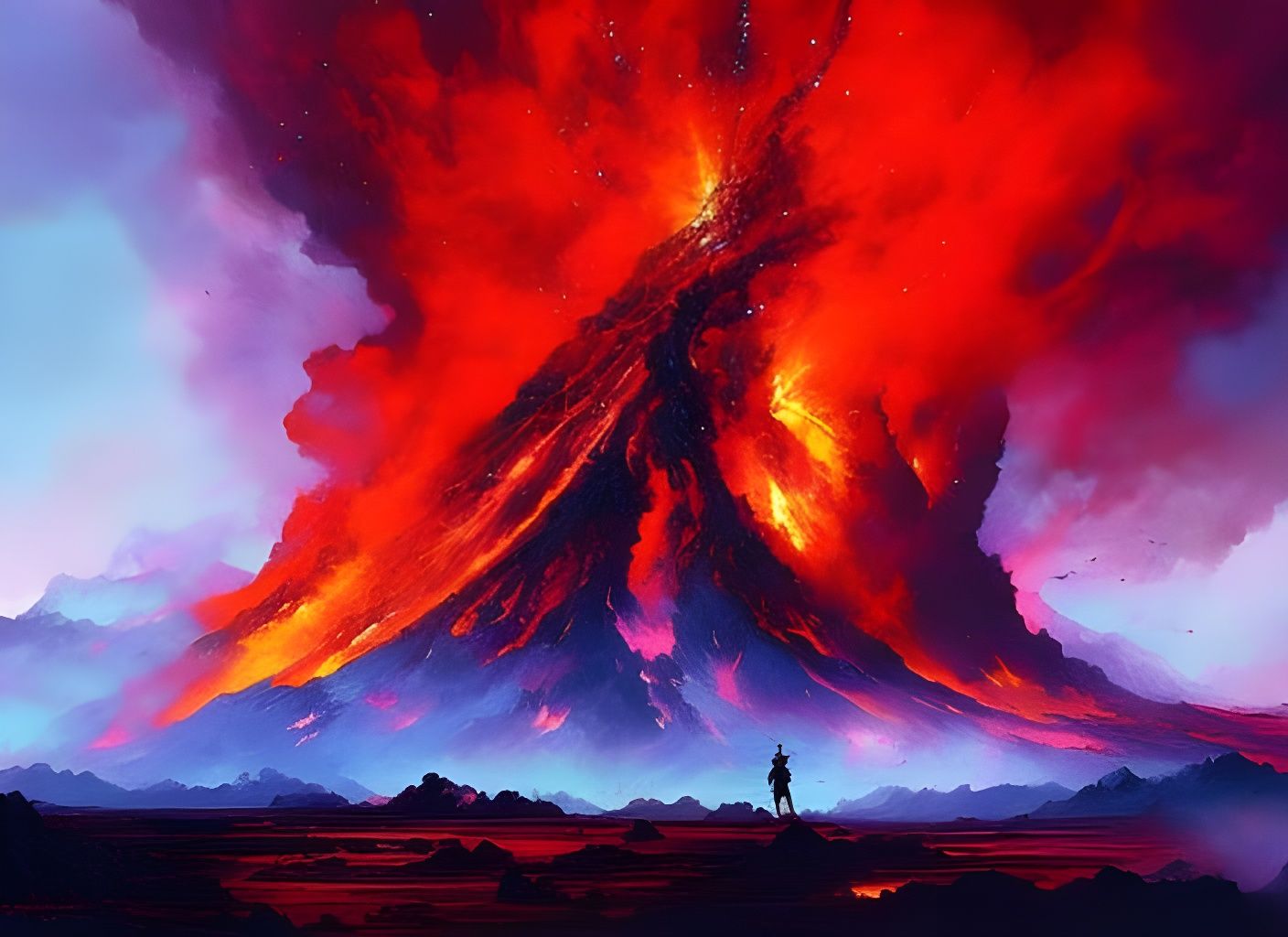 Dangerous View - AI Generated Artwork - NightCafe Creator