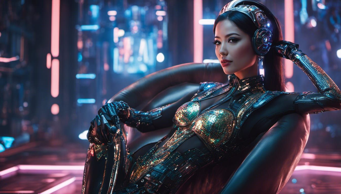 Realistic cyborg - AI Generated Artwork - NightCafe Creator