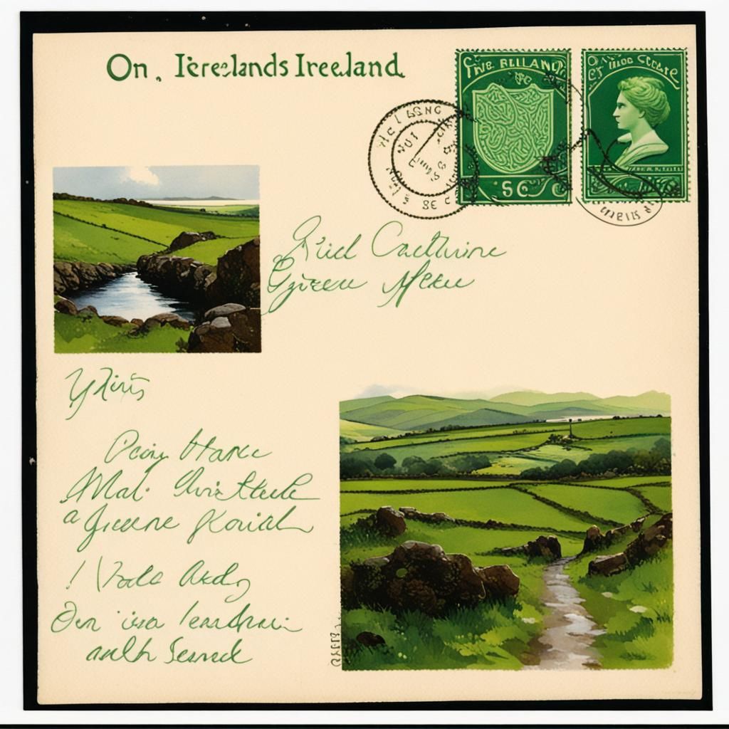 Ireland Post - AI Generated Artwork - NightCafe Creator