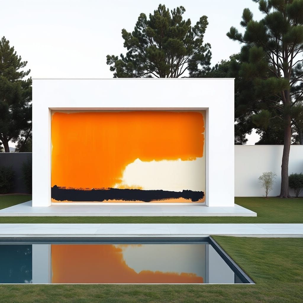 Mark Rothko intervened by painting my house without warning