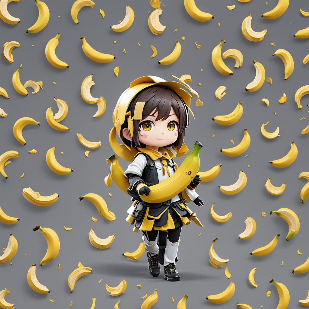 Chibi Bananas 🍌 - AI Generated Artwork - NightCafe Creator