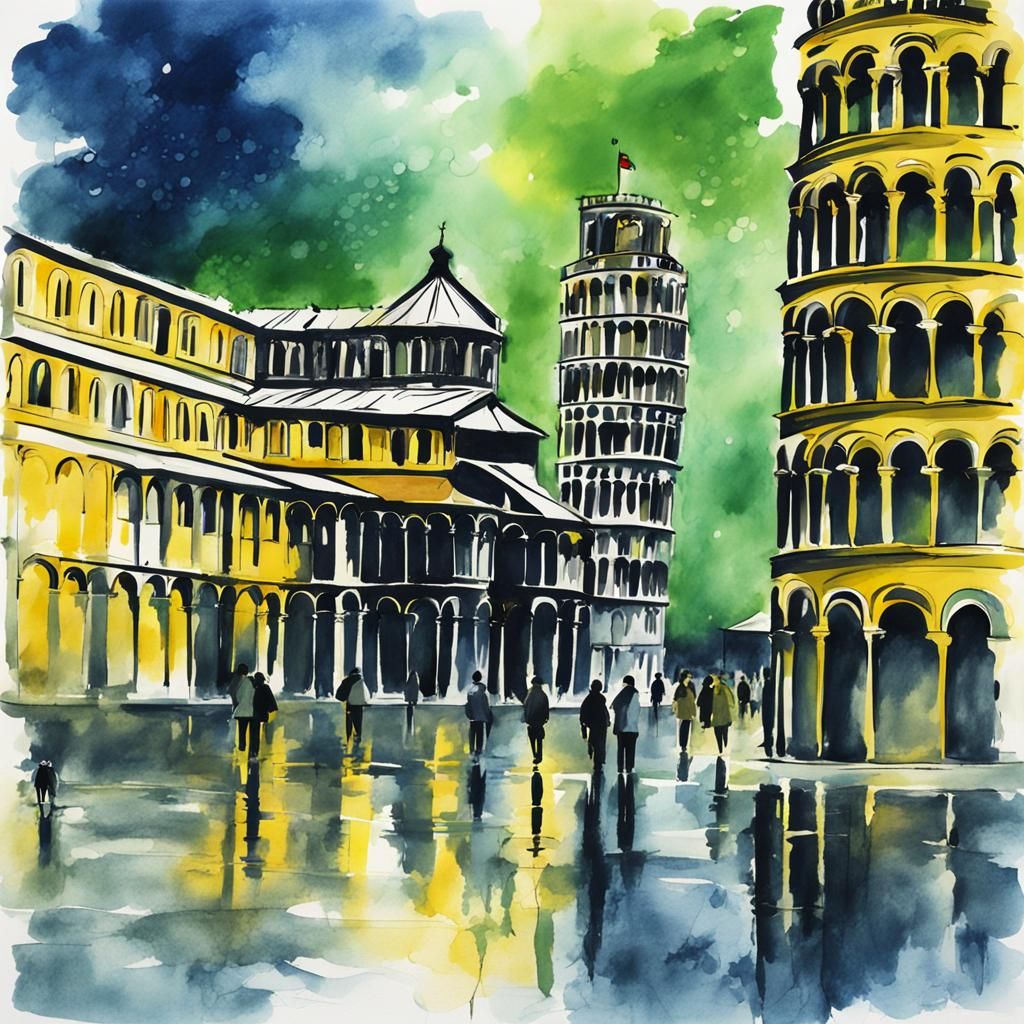 Italian scape - AI Generated Artwork - NightCafe Creator
