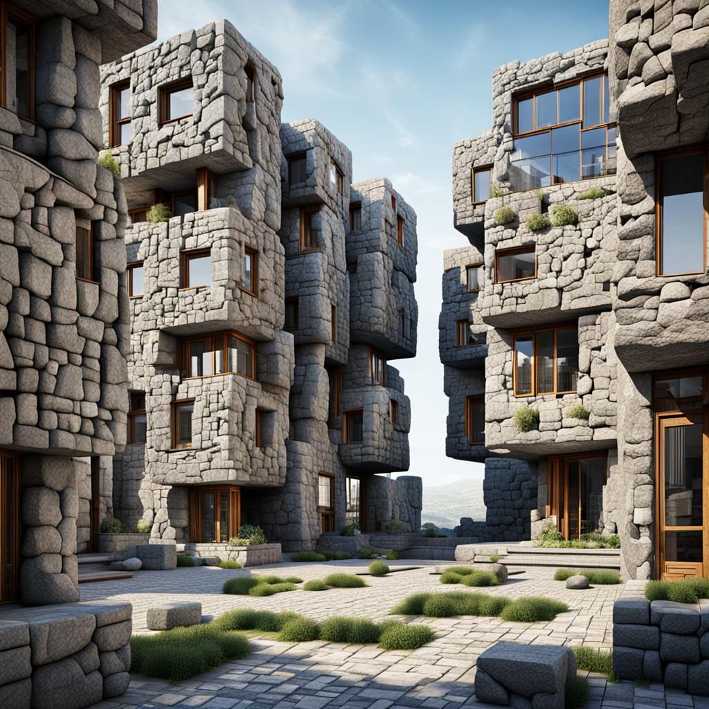 Cube city - AI Generated Artwork - NightCafe Creator