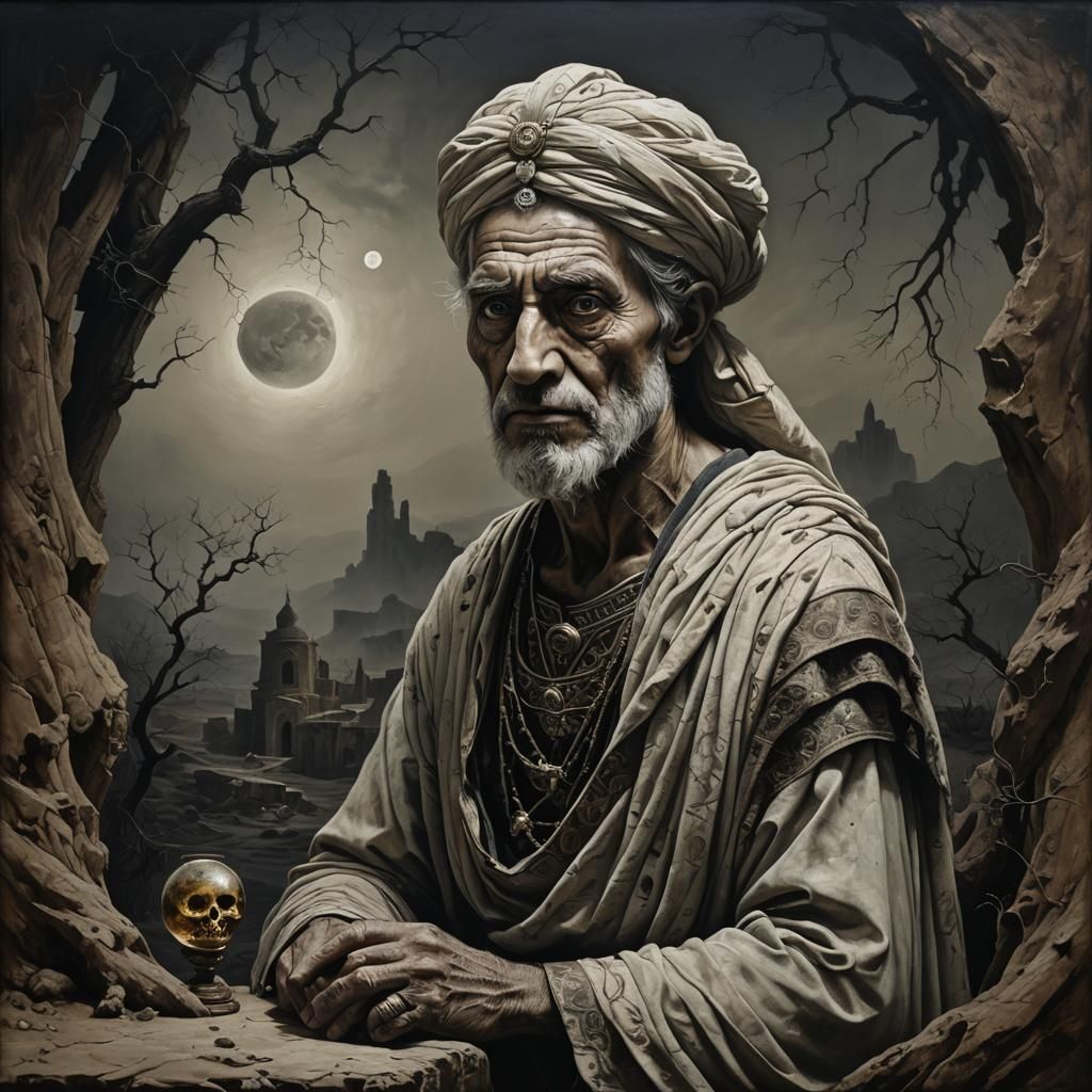 The Foreteller - AI Generated Artwork - NightCafe Creator