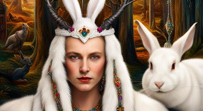 The Rabbit - AI Generated Artwork - NightCafe Creator