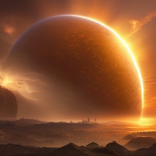 Eclipse - AI Generated Artwork - NightCafe Creator