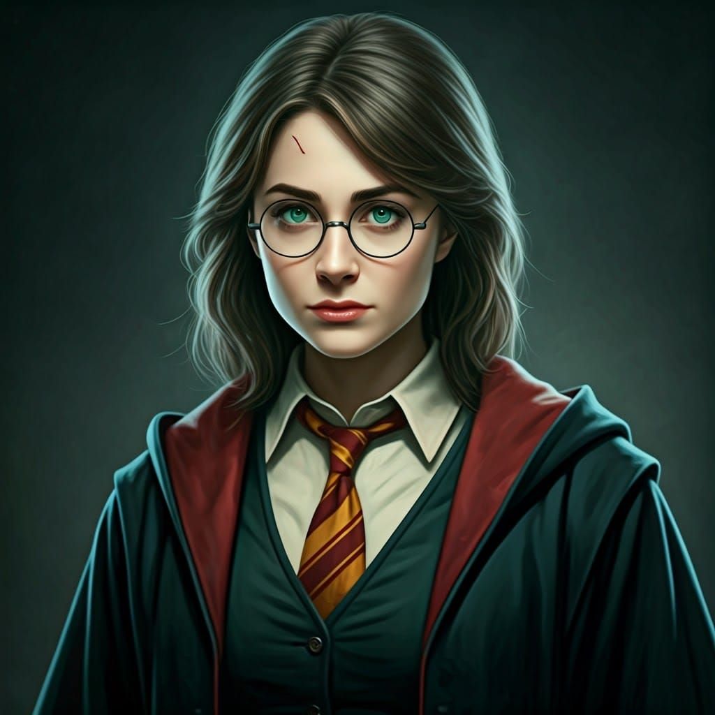 harry potter as a female - Female Harry Potter in Classic Wi...