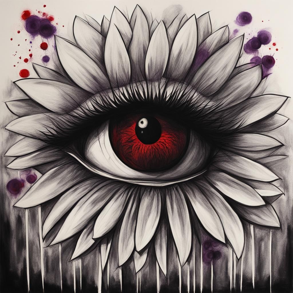 Scary flowers, idea autor in description, open prompt 🙂 - AI Generated ...