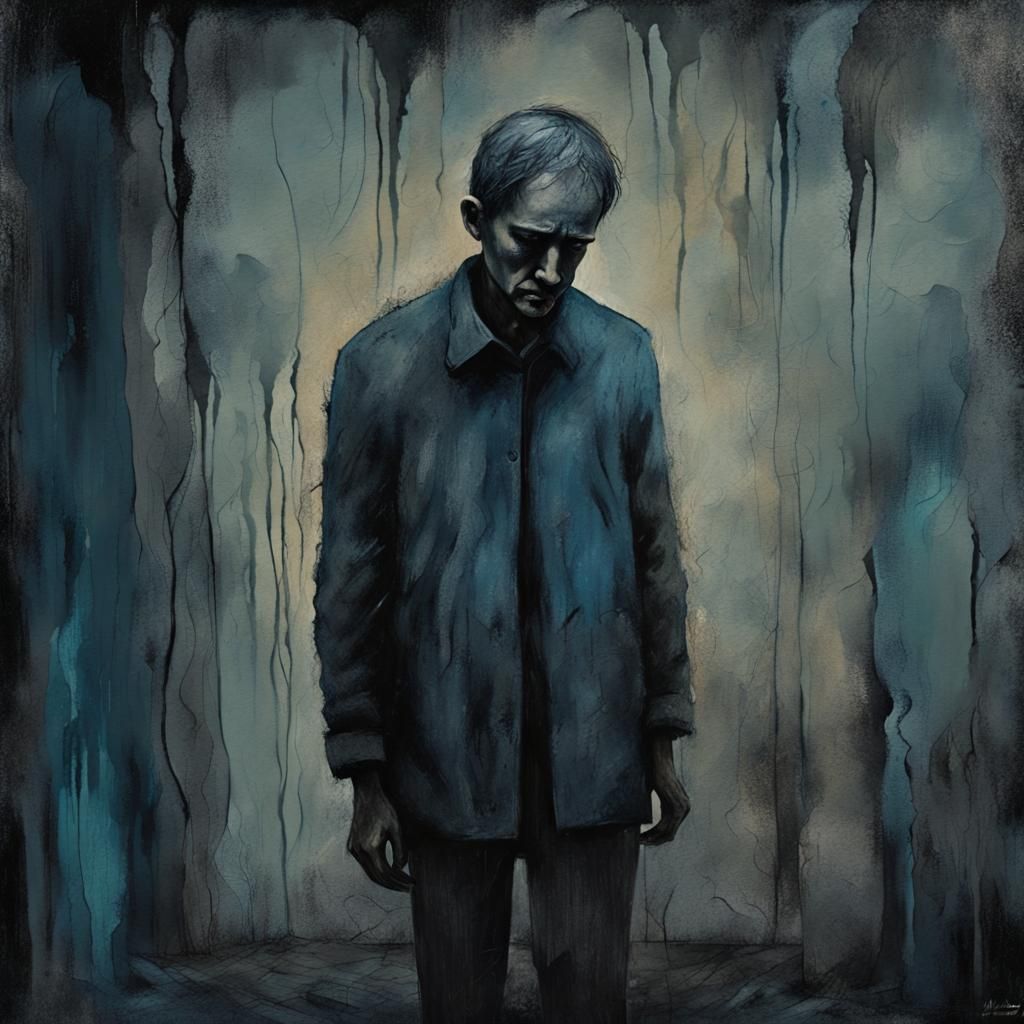 Depression - AI Generated Artwork - NightCafe Creator