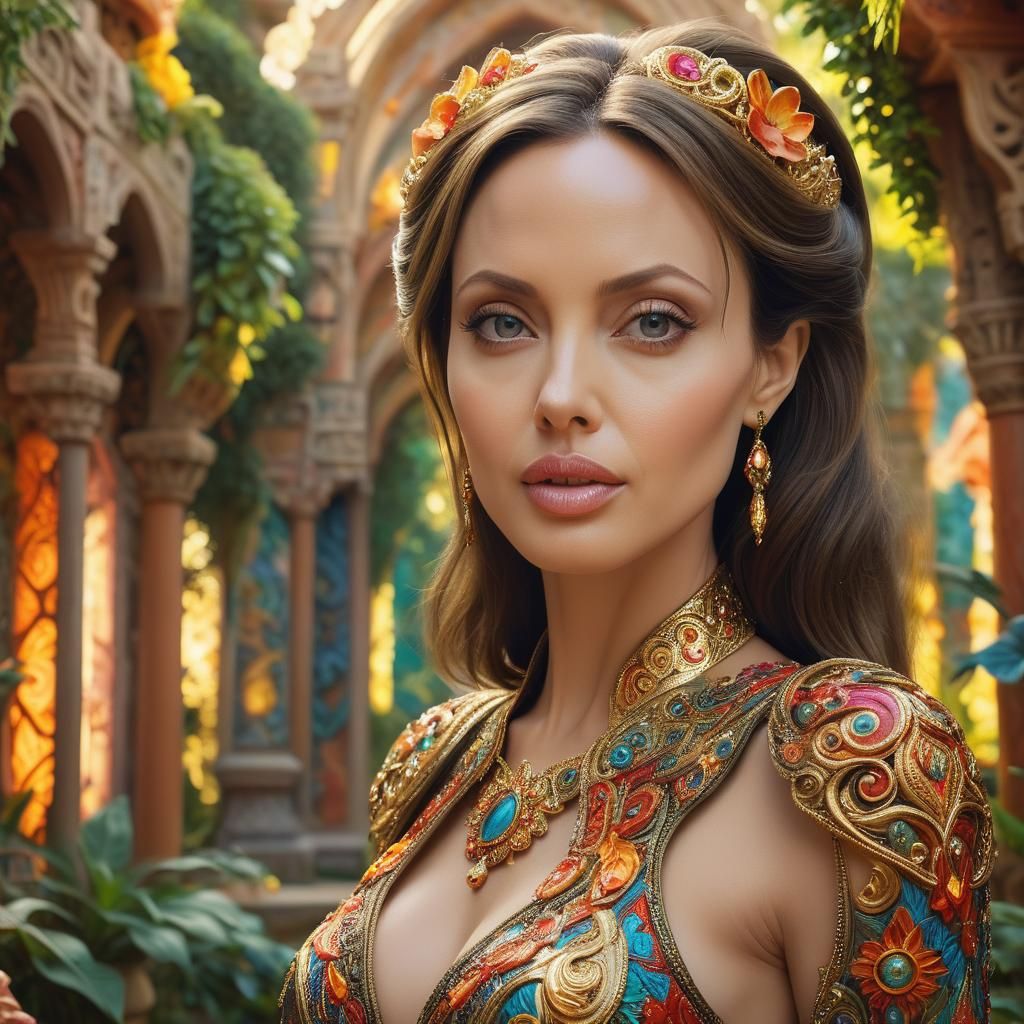 Visions of Beauty: Angelina Jolie - Visions of Beauty: Angel...