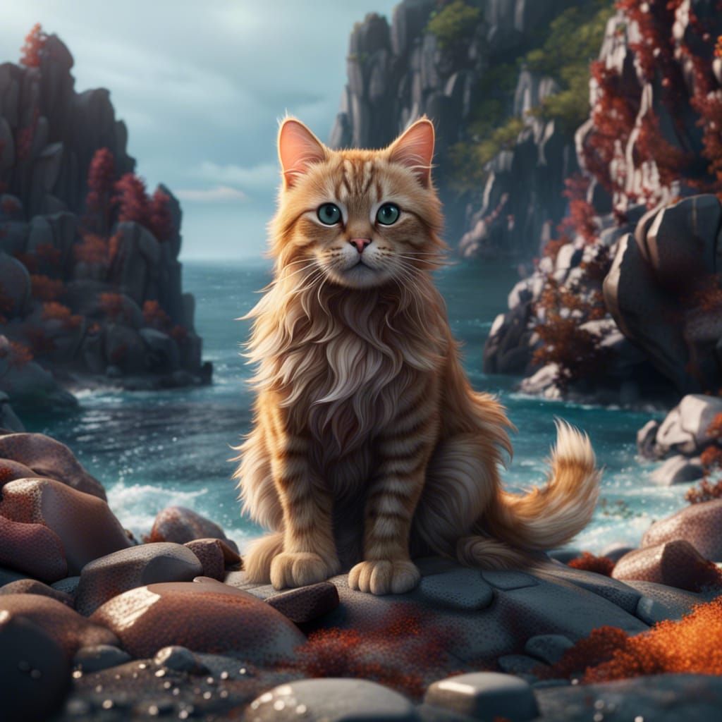 Cat - AI Generated Artwork - NightCafe Creator