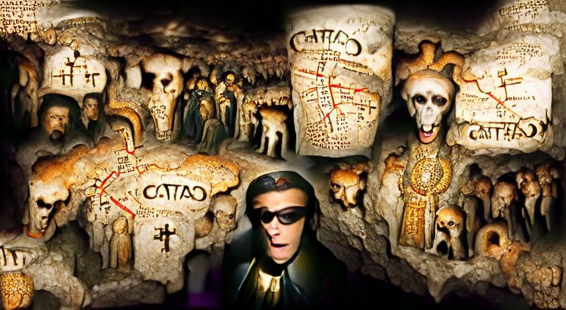 Why did the Ancient Christians go into the catacombs? Because that's ...