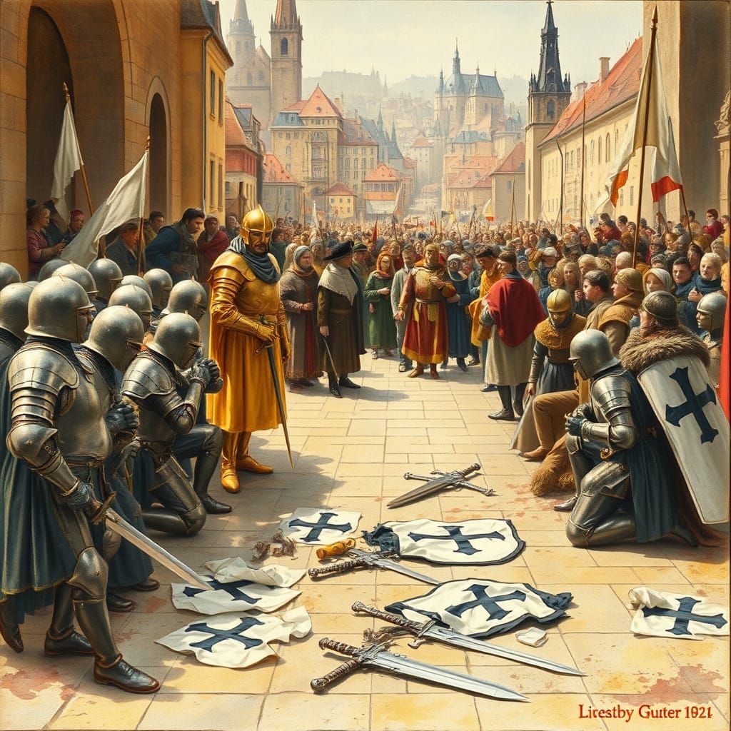 1525, after losing the battle - 1525, after losing the battl...