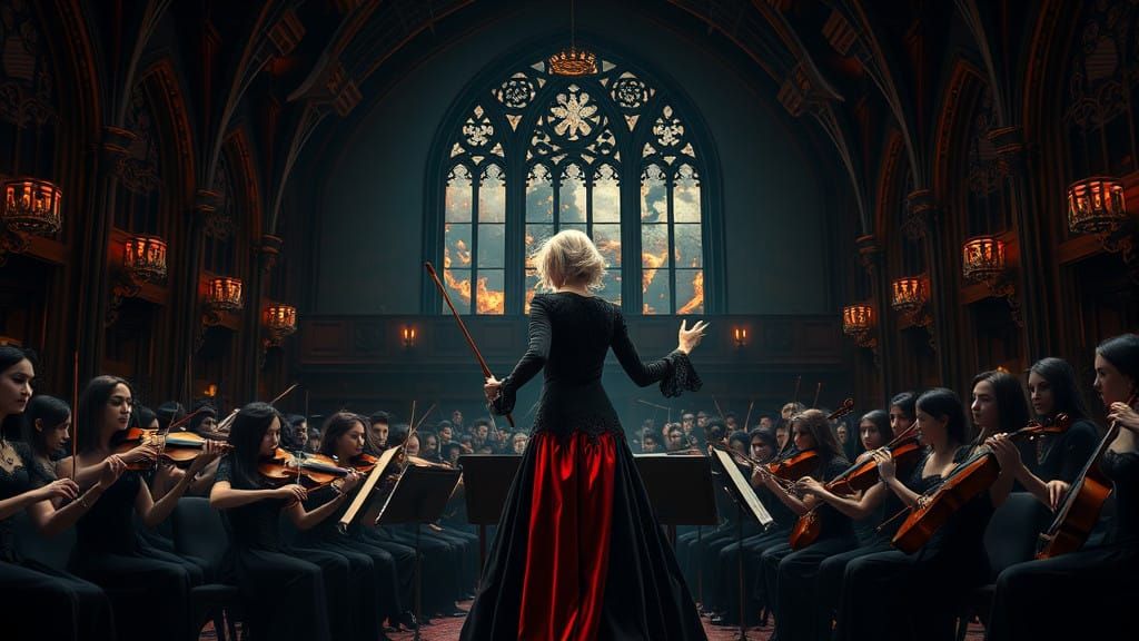 Dark Orchestra - Ethereal Gothic Ballerinas Conduct the Damn...