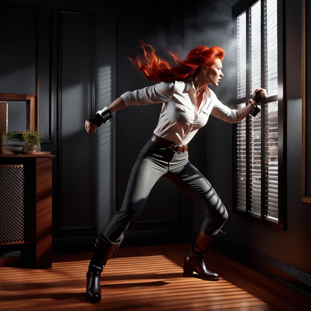 Escaping - AI Generated Artwork - NightCafe Creator