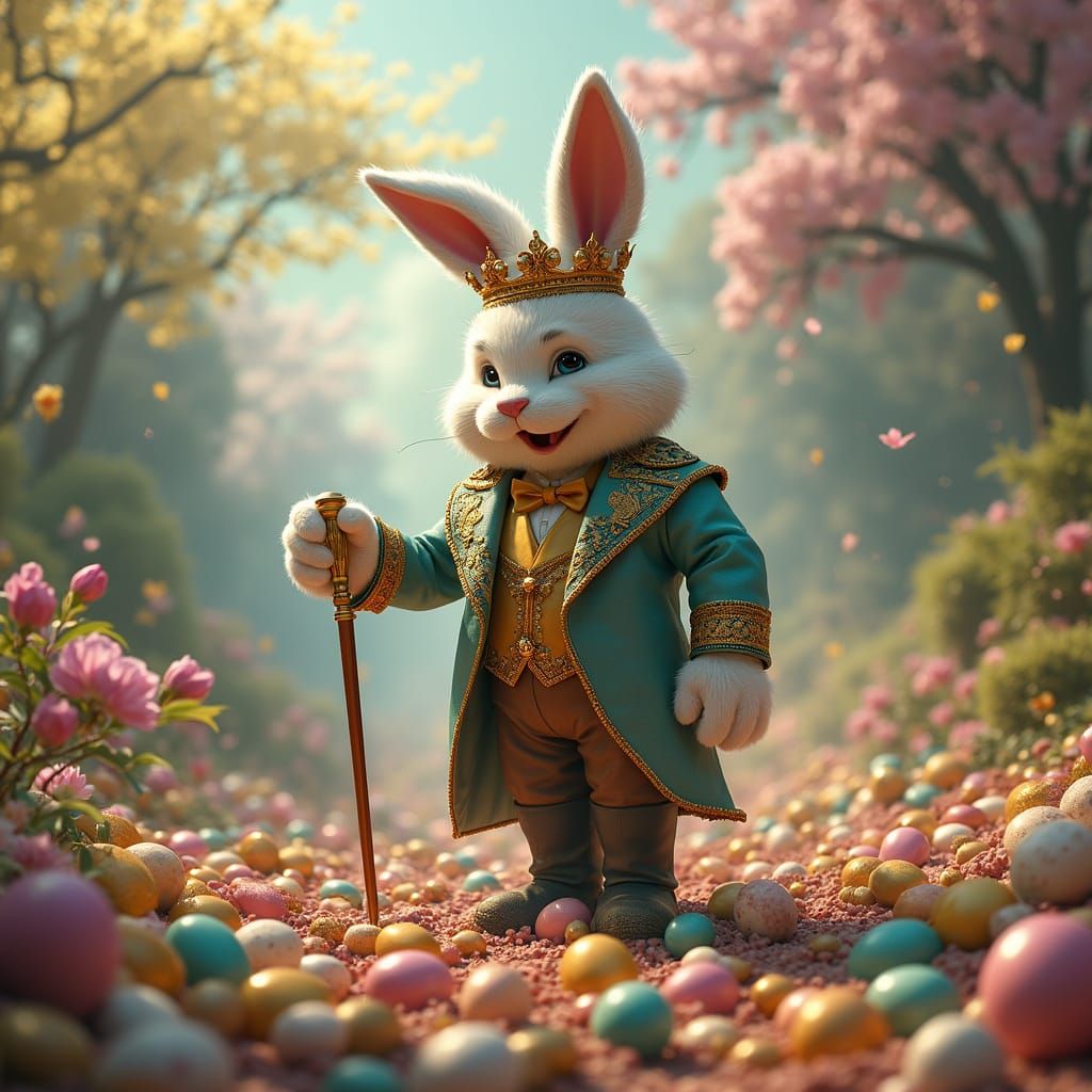 THE EASTER BUNNY LIVES - Easter Bunny's Opulent Springtime ...