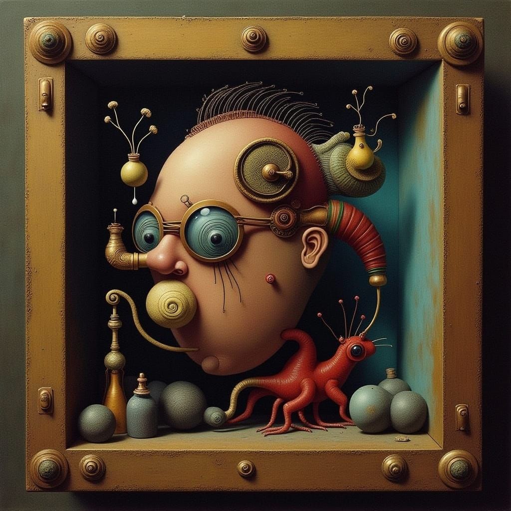 If Hieronymus Bosch were alive and painting today.