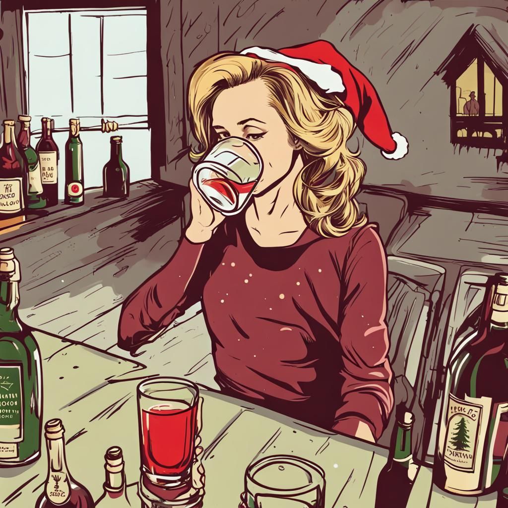 I'll drink alcohol until my friends come home for christmas - AI ...