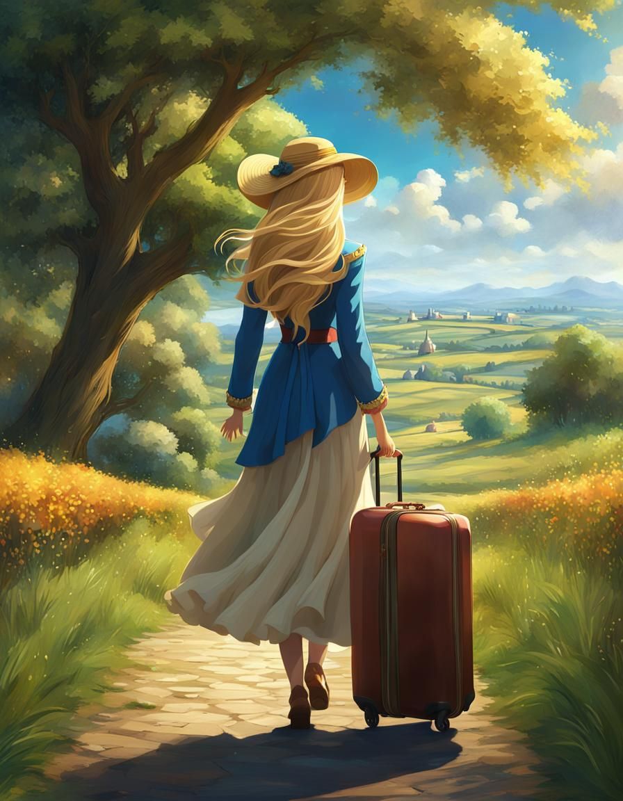 Traveler - AI Generated Artwork - NightCafe Creator