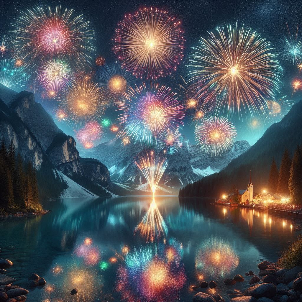 Firework - AI Generated Artwork - NightCafe Creator