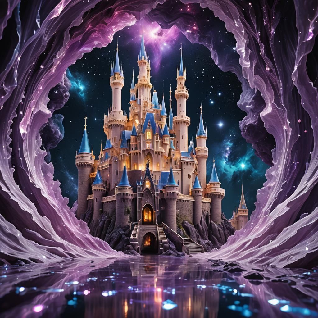 Dream Wizard Castle - AI Generated Artwork - NightCafe Creator
