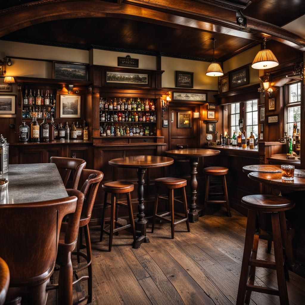 British pub located in rural England. - AI Generated Artwork ...