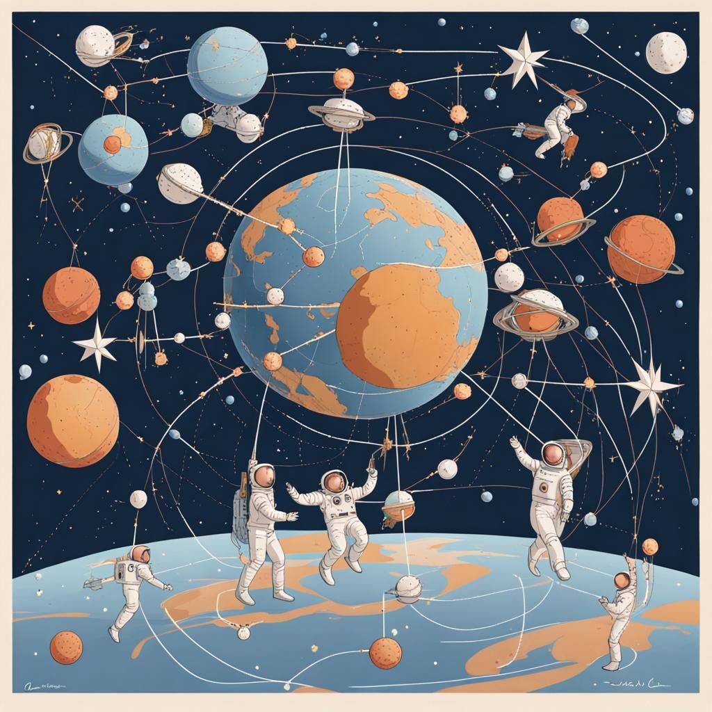 Orbit - AI Generated Artwork - NightCafe Creator