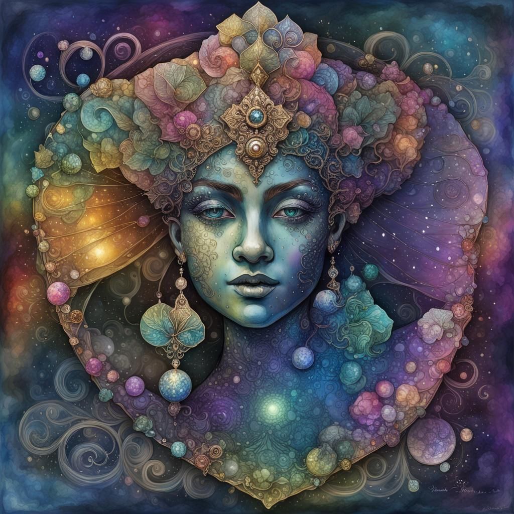 detailed WHIMSICAL (bismuth:2) (JESTER:3) crescent FAIRY-LIGHTS ...