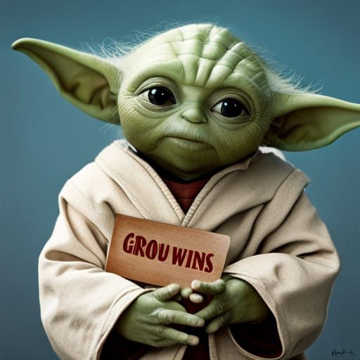 "The Life And Times of Grogu" A Biography - AI Generated Artwork ...