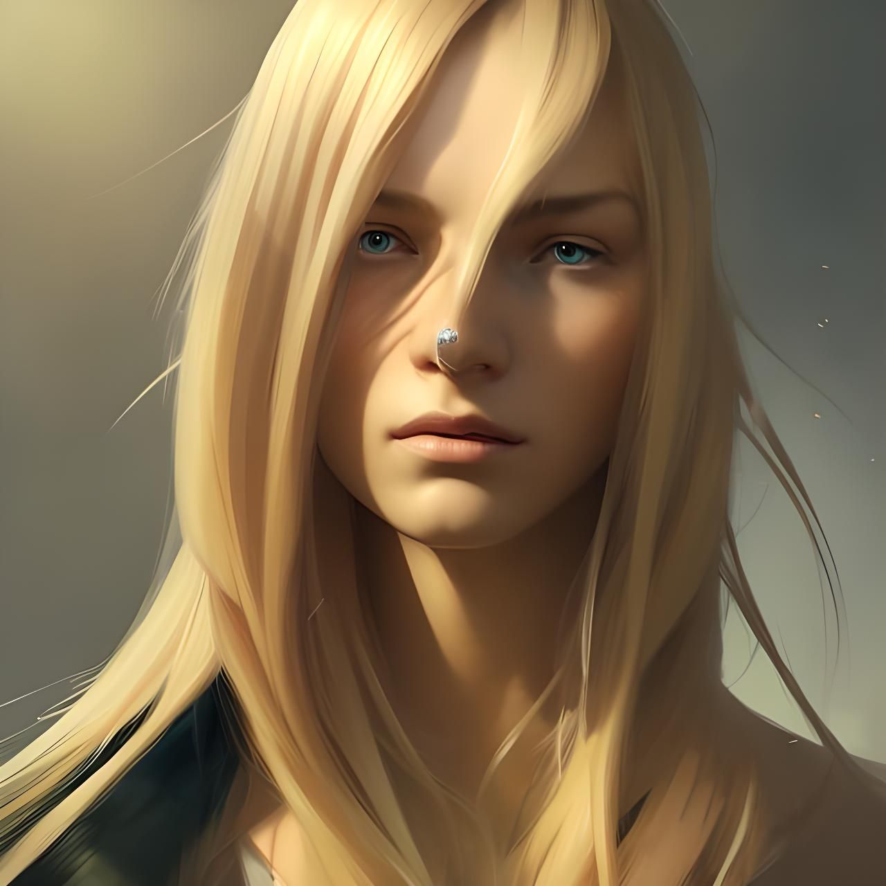 Blond girl - AI Generated Artwork - NightCafe Creator