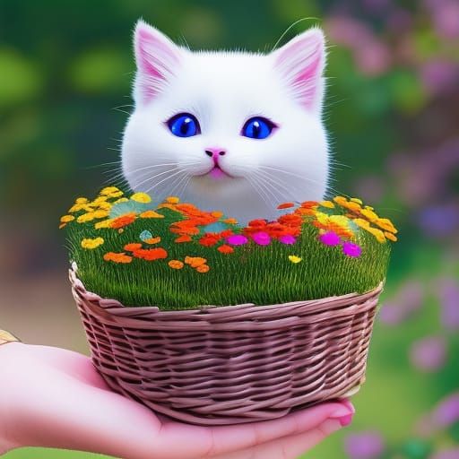 Bouquet of flo euh cat? - AI Generated Artwork - NightCafe Creator