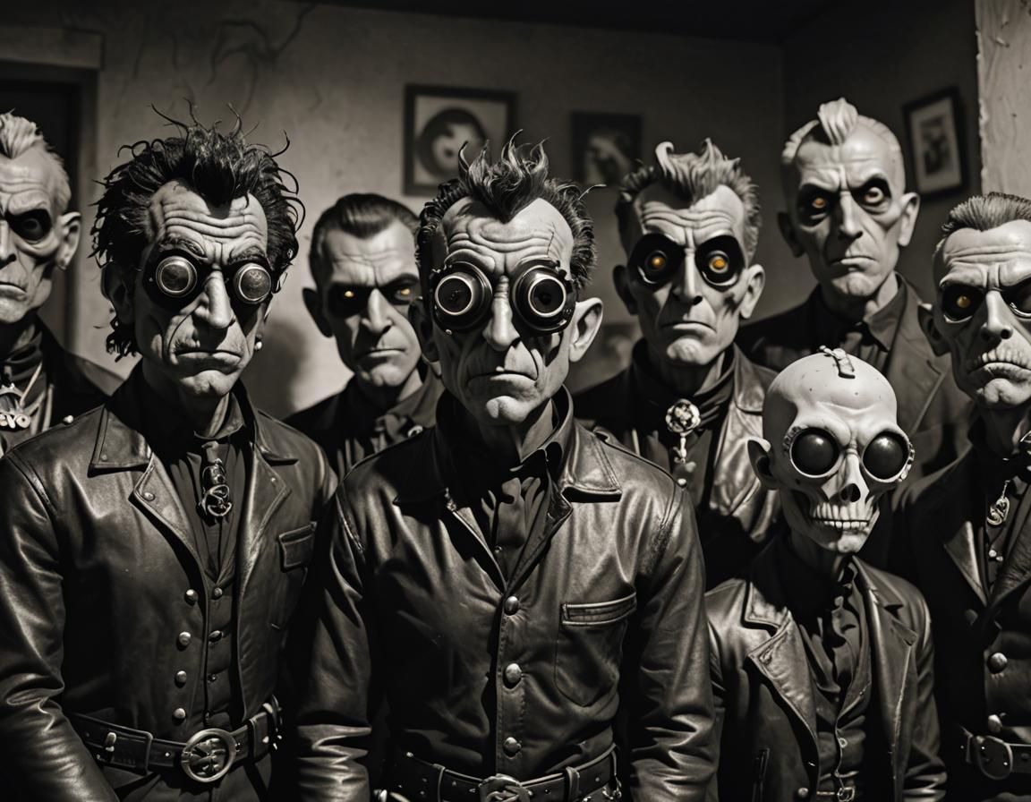 German Techno Band - AI Generated Artwork - NightCafe Creator