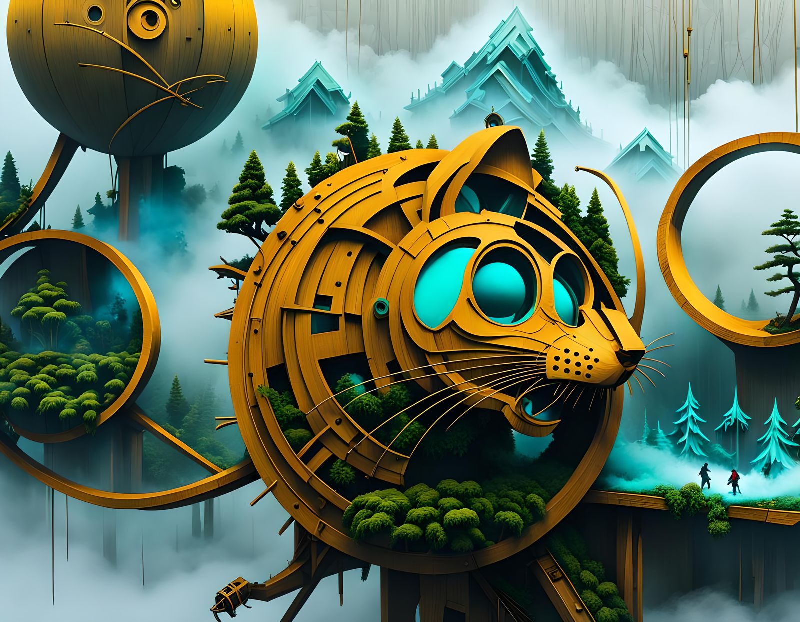 Rat Park - AI Generated Artwork - NightCafe Creator