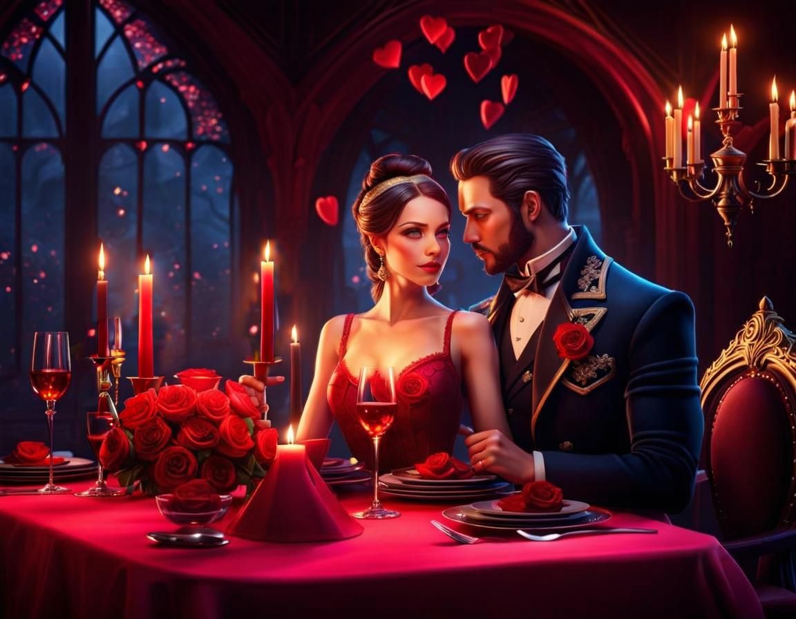 Valentine's Day - AI Generated Artwork - NightCafe Creator