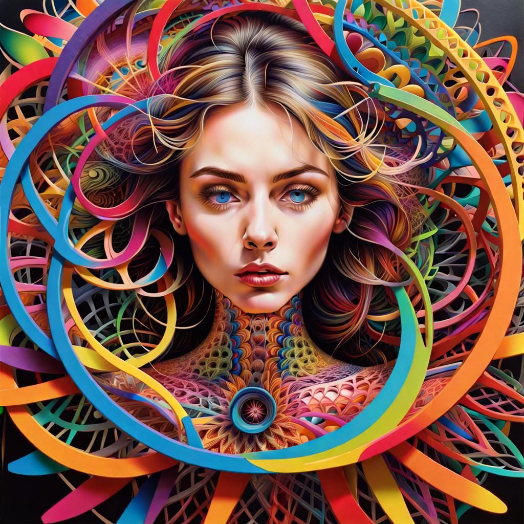 Spirograph - AI Generated Artwork - NightCafe Creator