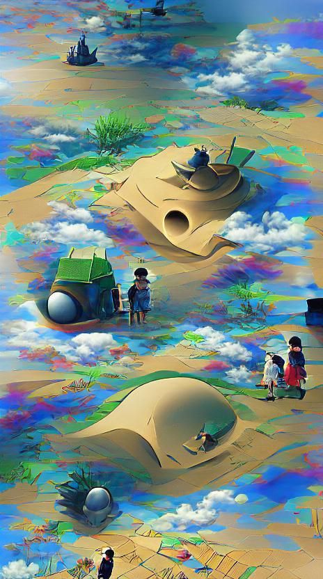 sandbox - AI Generated Artwork - NightCafe Creator